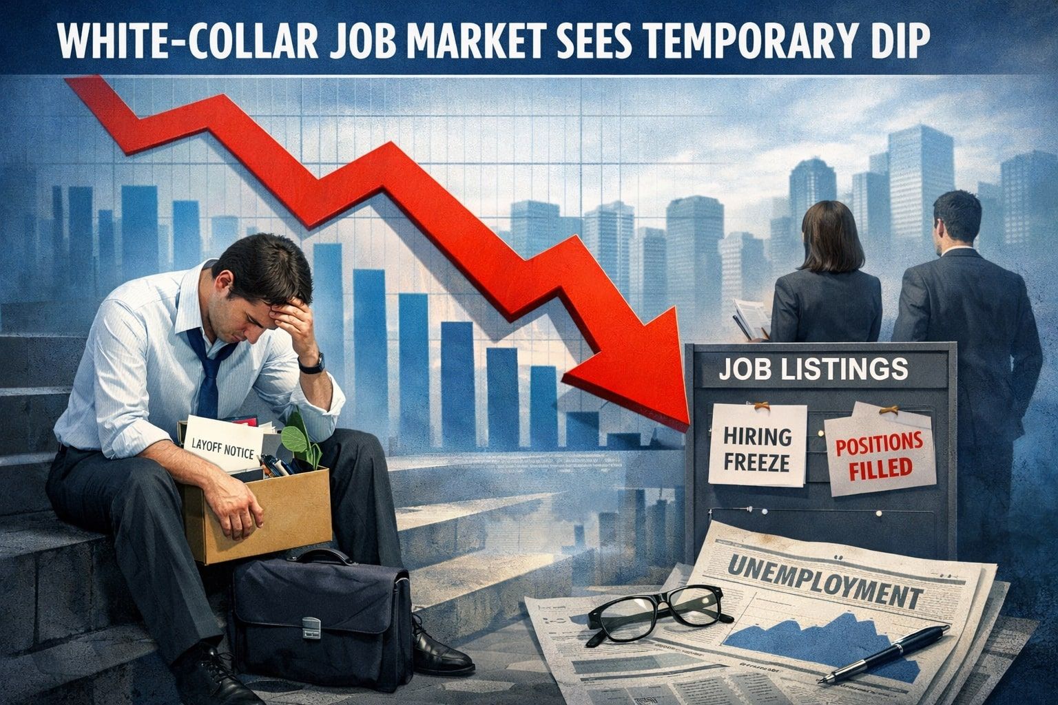 White-Collar Job Market Sees Temporary Dip in October Due to Festive ...