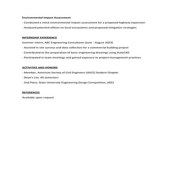 Career Objective for a Civil Engineer (Samples Included)