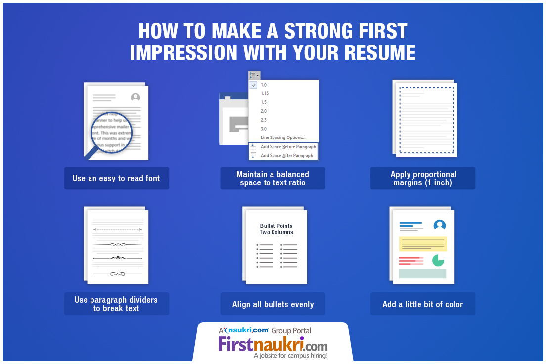 8 Ways to Make a Great First Impression with Your Resume!