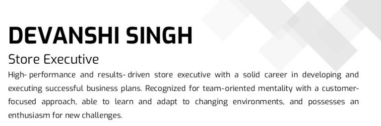 About Me in Resume for Freshers: 15+ Examples & 2026 Guide