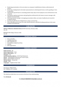 Declaration for Resume For Freshers: Examples and Tips